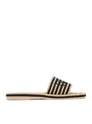 Chloé Braided Rope Slippers - Multicolor