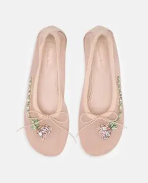 Simone Rocha Mesh Ballerina Heel - Multicolor