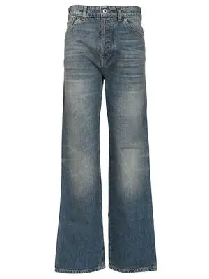Miu Miu Five-pocket Denim Trousers - Blue
