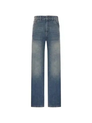 Miu Miu Five-pocket Denim Trousers - Blue