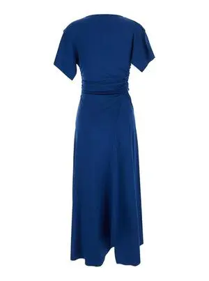 Victoria Beckham Stretch Tech Long Dress - Multicolor