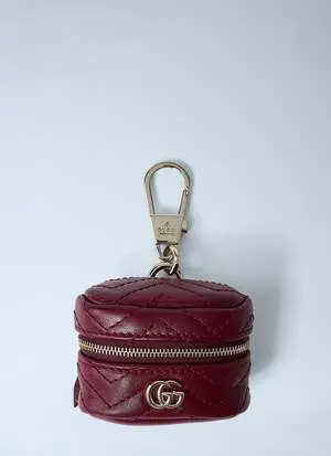 Gucci Gg Marmont Airpods Holder - Multicolor