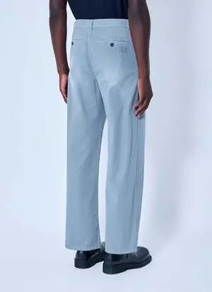 Miu Miu Garment-dyed Twill Pants