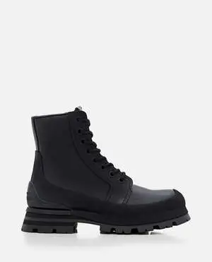 Alexander McQueen Leather Boots - Multicolor