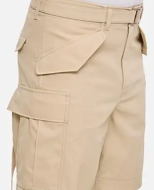 Sacai Cotton Twill Shorts