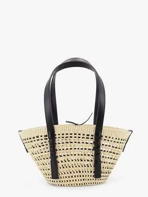 Loewe Braid Basket Small Iraca Palm Leaf Shoulder Bag - Multicolor