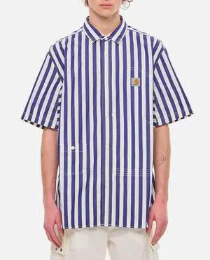 Junya Watanabe Short Sleeve Stripes Shirt Carhartt Wip - Multicolor