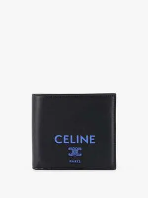 Celine Leather Bi-fold Wallet - Multicolor