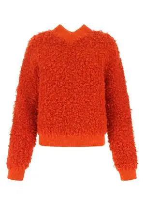 Bottega Veneta Boucle Sweater - Red