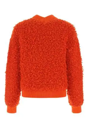 Bottega Veneta Boucle Sweater - Red