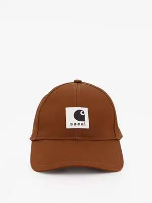 SACAI X CARHARTT WIP Carhartt Wip Duck Cotton Baseball Hat - Multicolor
