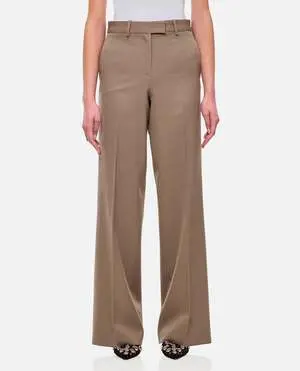 Attico Gabardine Trousers - Multicolor