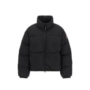 Canada Goose Matte Finish Down Puffer Jacket - Black