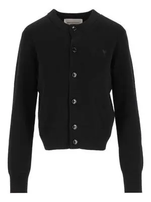 Ami Paris Round Neck Knitwear For Women