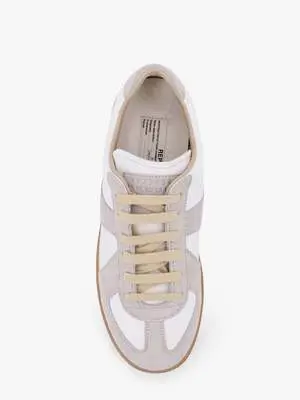 MAISON MARGIELA Leather Sneakers - Black