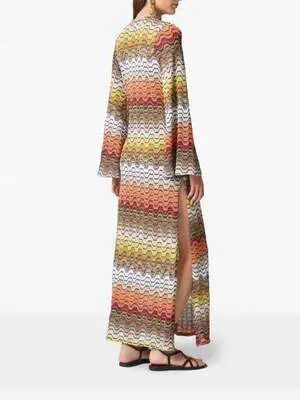 Missoni Long Dress With Chevron Pattern