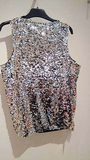 Junya Watanabe Sequin Tank Top