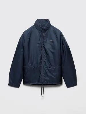 Prada Re-nylon Windbreaker Jacket - Blue