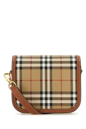 Burberry Printed Canvas Small Elizabeth Shoulder Bag
