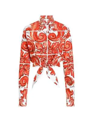 Dolce & Gabbana Majolica Print Shirt - Multicolor