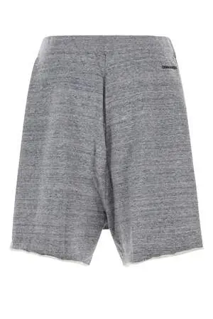 Dsquared2 Grey Cotton Bermuda Shorts