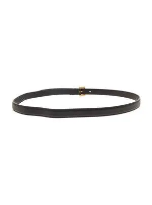 Saint Laurent Leather Cassandre Belt