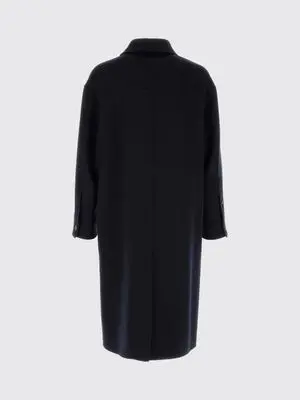 Loewe Single Breasted Wool And Cashmere Coat