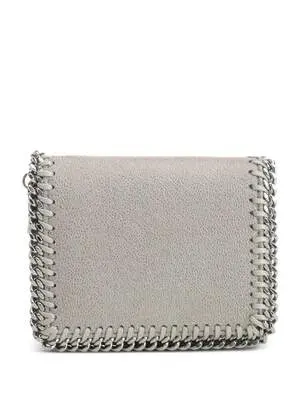 Stella McCartney Falabella Chain Wallet - Gray