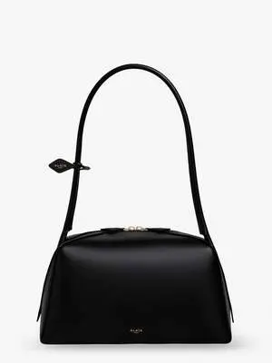 Alaïa ALAIA Bouledogue Leather Shoulder Bag Multicolor