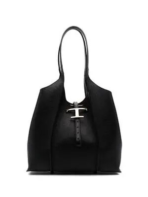 TOD'S Borsa Shopping T Timeless Piccola - Black