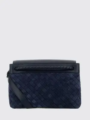 Bottega Veneta Andiamo Bag In Woven Suede