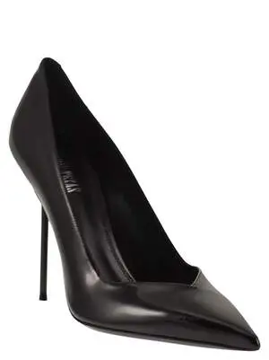 Paris Texas Lidia Pump 105 Patent Leather Pumps - Black