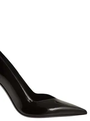 Paris Texas Lidia Pump 105 Patent Leather Pumps - Black