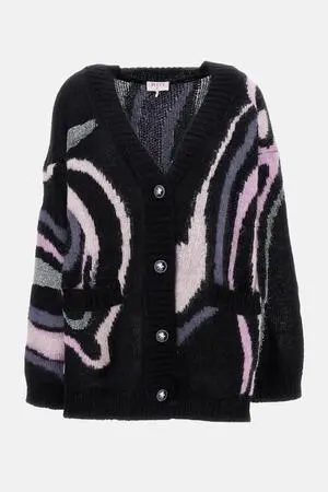 Emilio Pucci Mohair Blend Cardigan - Multicolor