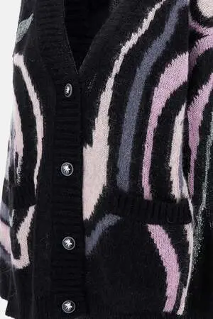 Emilio Pucci Mohair Blend Cardigan - Multicolor