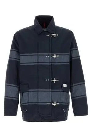 FAY Two-tone Cotton Jacket - Multicolor