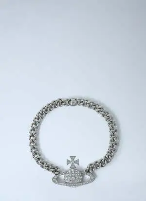 VIVIENNE WESTWOOD Neysa Chain Necklace - Silver