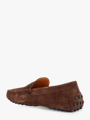 TOD'S Suede Loafers With Gommini Detail On The Back
