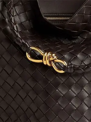 Bottega Veneta Andiamo Bucket Bag - Brown