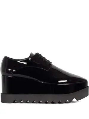 Stella McCartney Oxford Elyse Shiny 80mm - Black