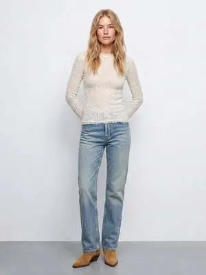 Isabel Marant Étoile Brany-gb Lace Top - White