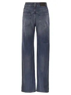 Brunello Cucinelli Wide-leg Stretch Denim Jeans - Multicolor