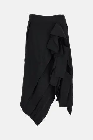 Bottega Veneta Skirt Light Wool Fresco - Multicolor
