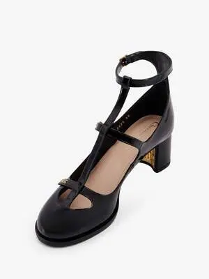 Dior Patent Leather Mary Jane Pumps - Multicolor