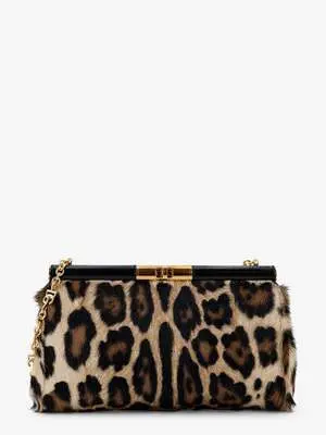 Dolce & Gabbana Marlene Pony Skin Shoulder Bag - Multicolor