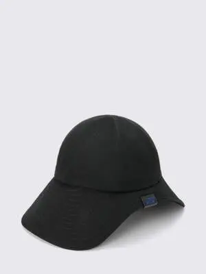 Loewe Cotton Cap With Wide Visor - Black