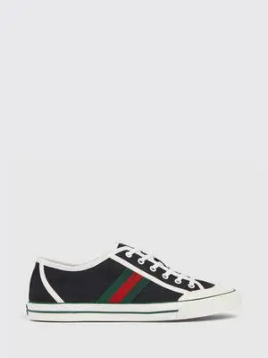 Gucci Tennis 1977 Cotton Canvas Sneakers - Black
