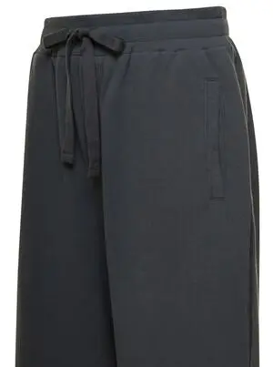 Dolce & Gabbana Grey Joggers In Cotton