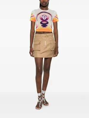 Casablanca Graphic Print T-shirt - Multicolor