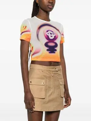Casablanca Graphic Print T-shirt - Multicolor
